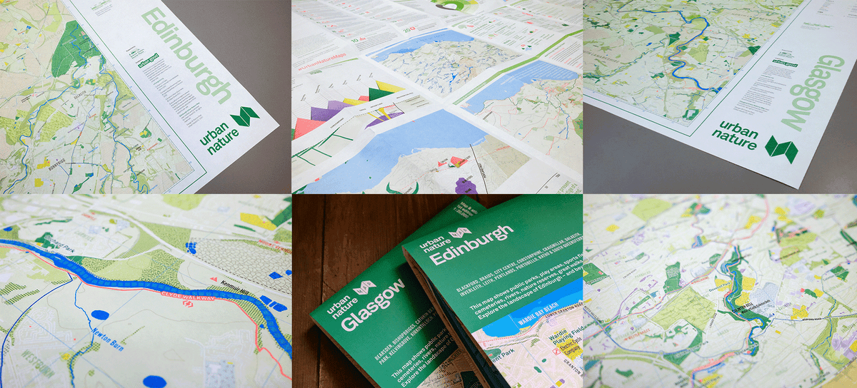 Urban Nature maps for Edinburgh and Glasgow – UrbanGood
