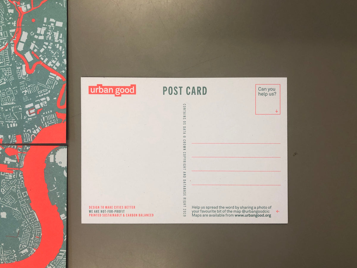 Postcard maps of London - set of 6 – UrbanGood