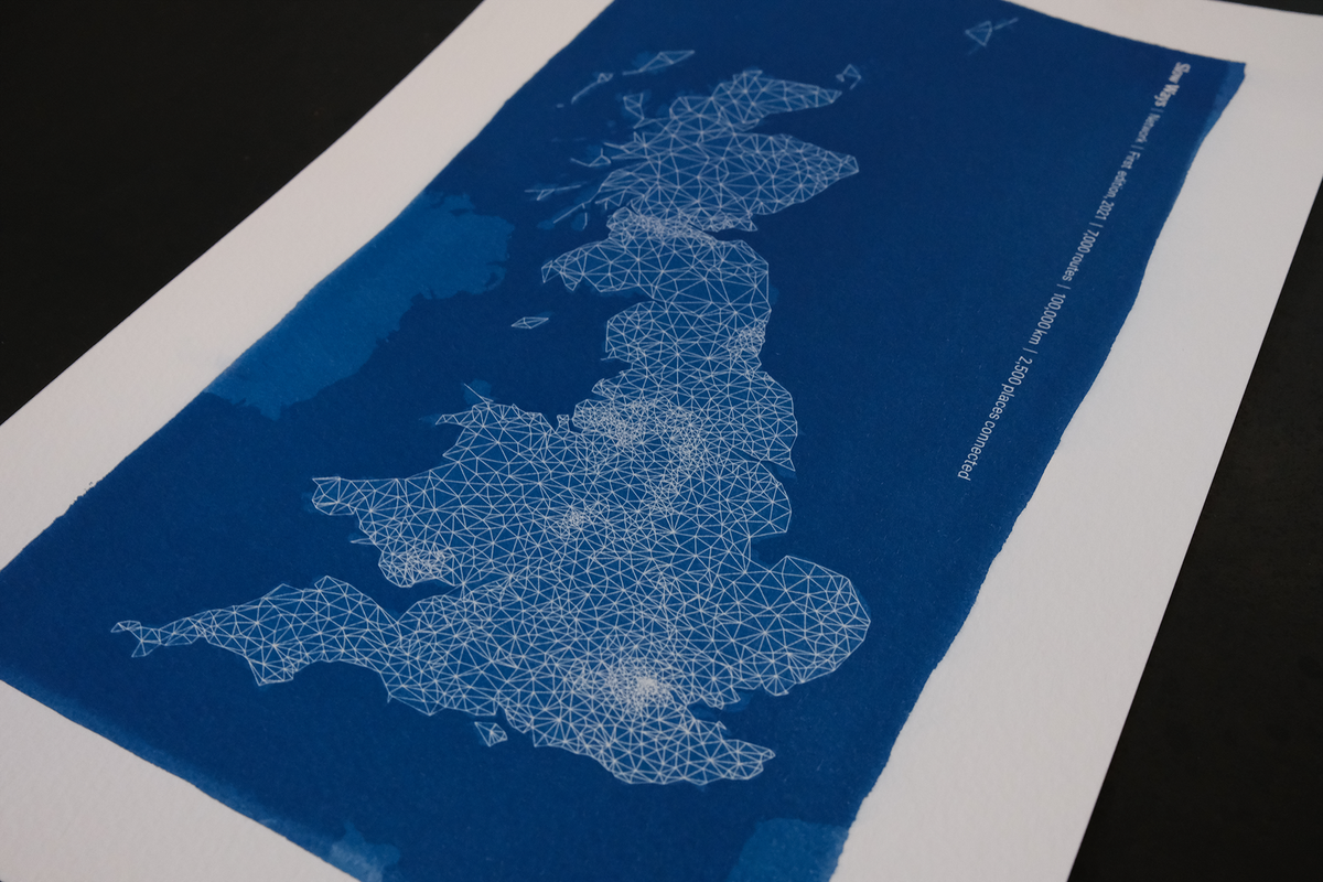 Slow Ways handmade cyanotypes – UrbanGood