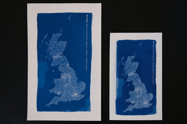 Slow Ways handmade cyanotypes – UrbanGood